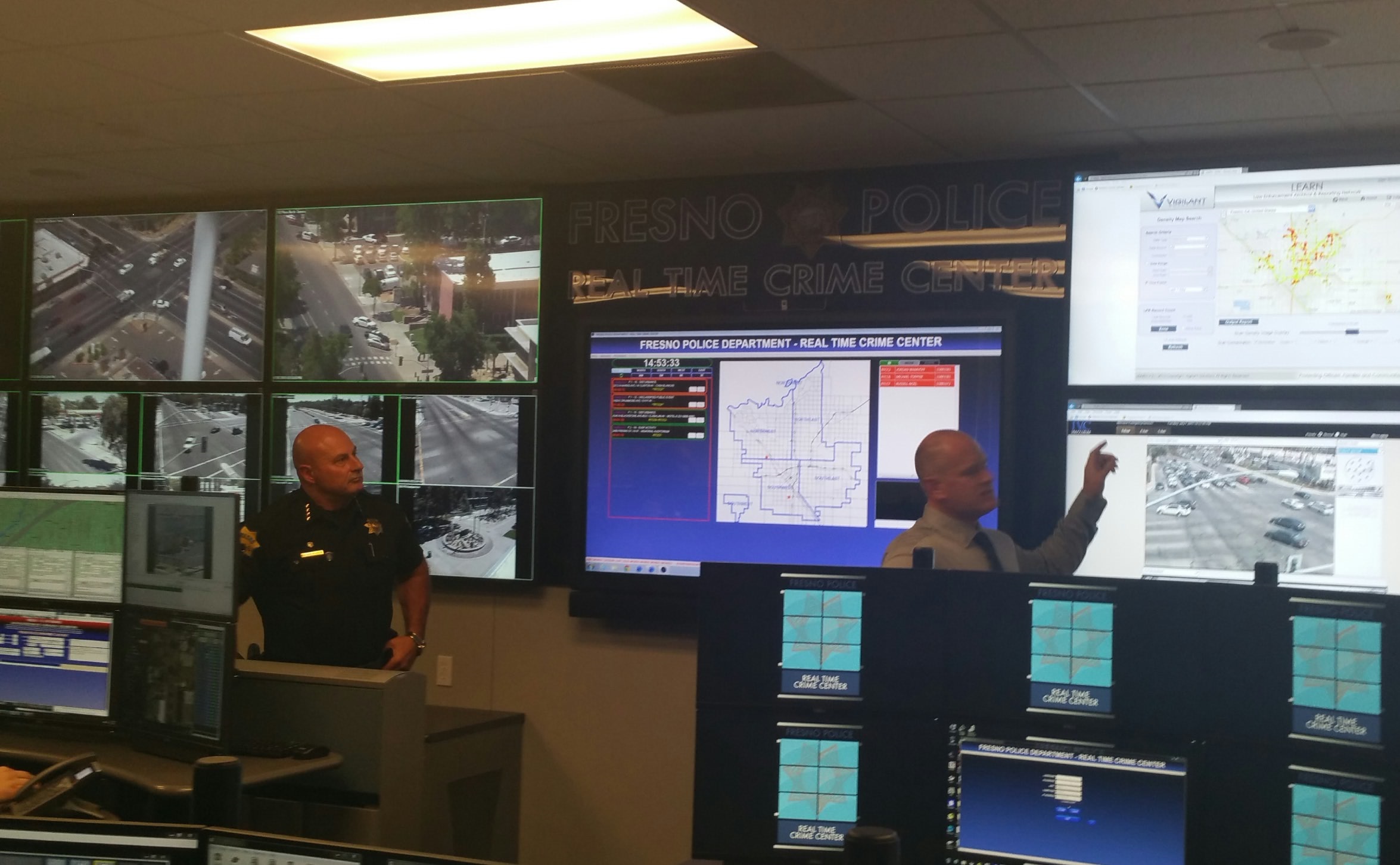 Fresno PD’s Real Time Crime Center Unveiled | KMJ-AF1 Fresno PD’s Real Time Crime Center Unveiled | KMJ-AF1