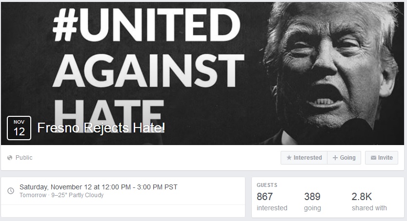 Demonstration Against “impending Trump Presidency” Set For Fresno Kmj Af1